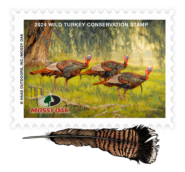 Wild Turkey Stamp | Mossy Oak