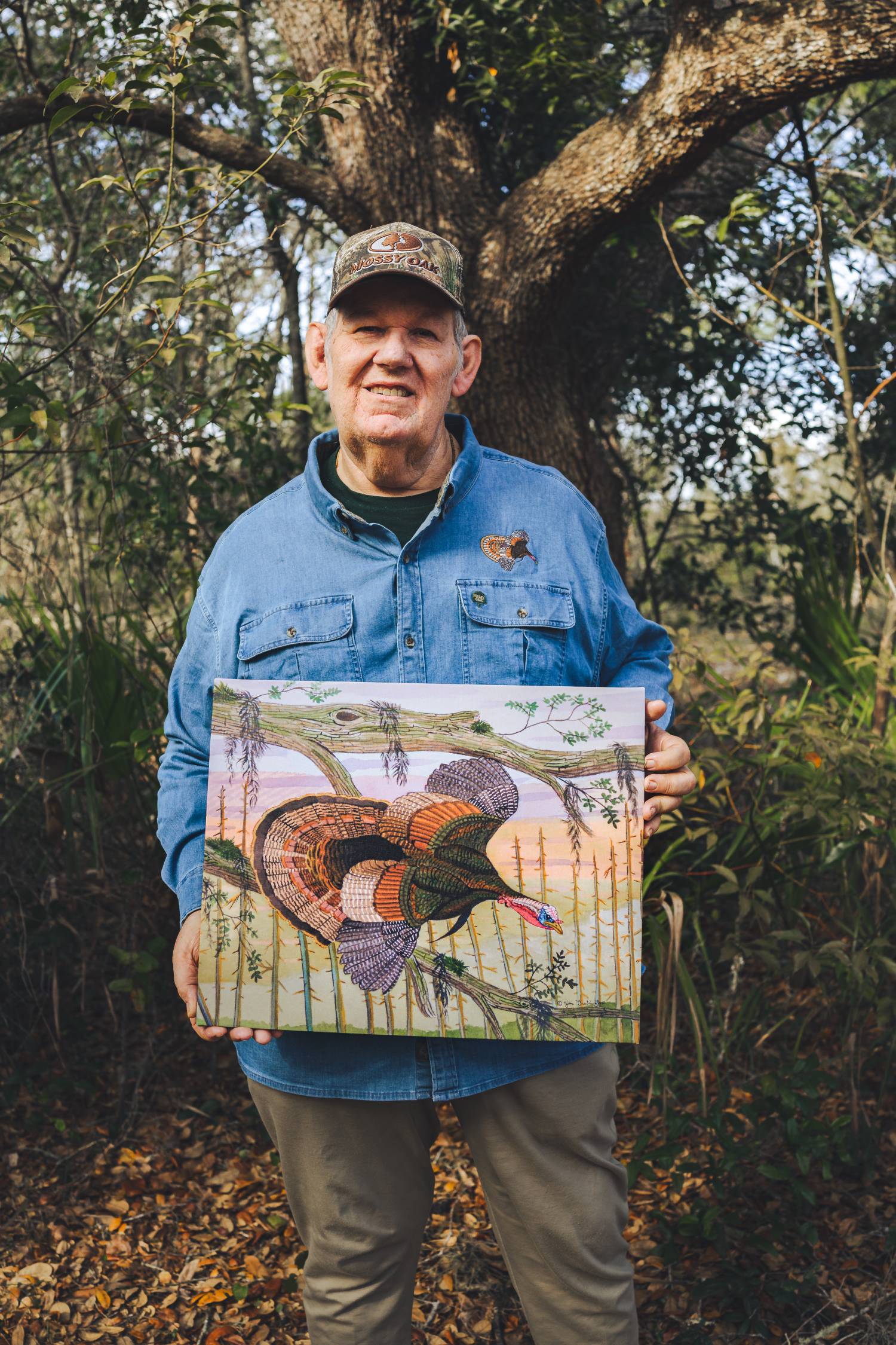 Jim Turlington--The Artist Behind the 2025 Mossy Oak Wild Turkey Stamp ...